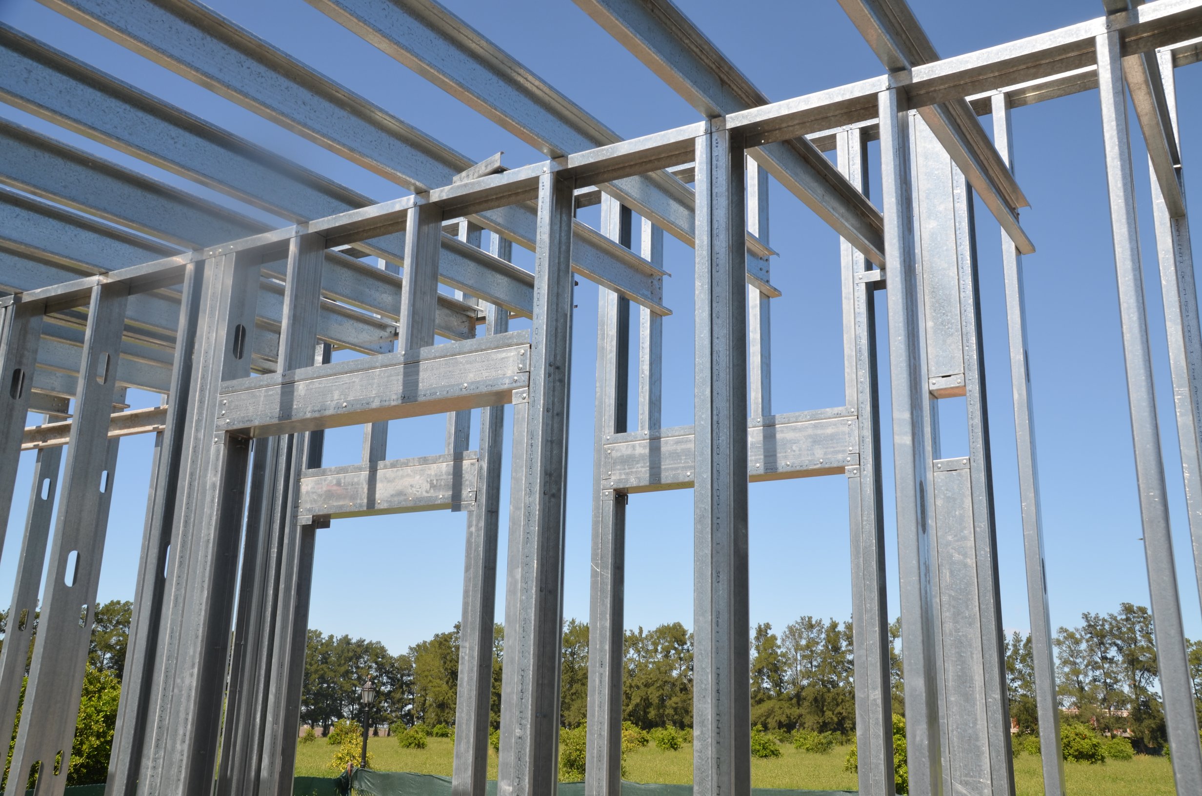 Tipos de paneles en la construcción con steel frame