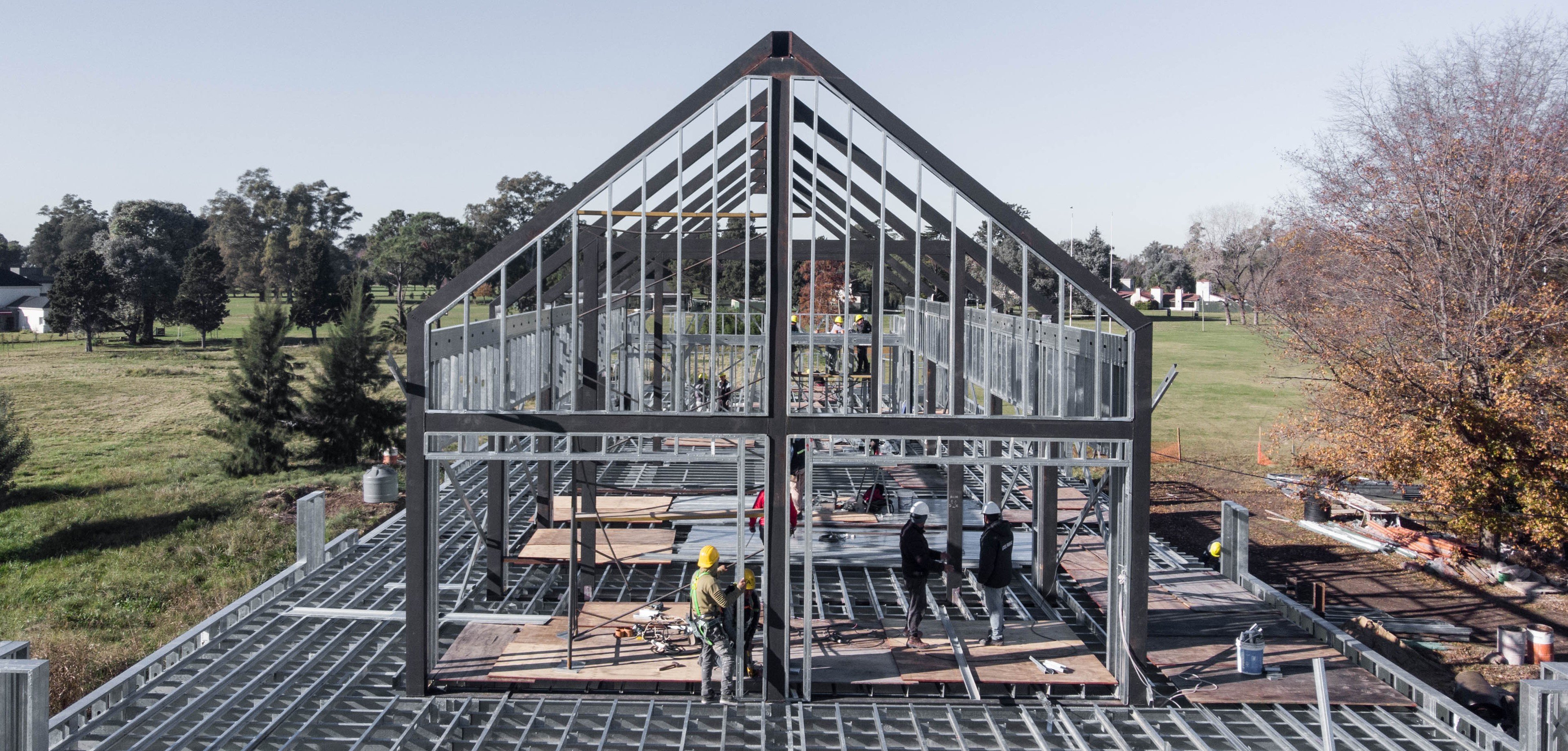 Entrepisos secos y húmedos en steel frame