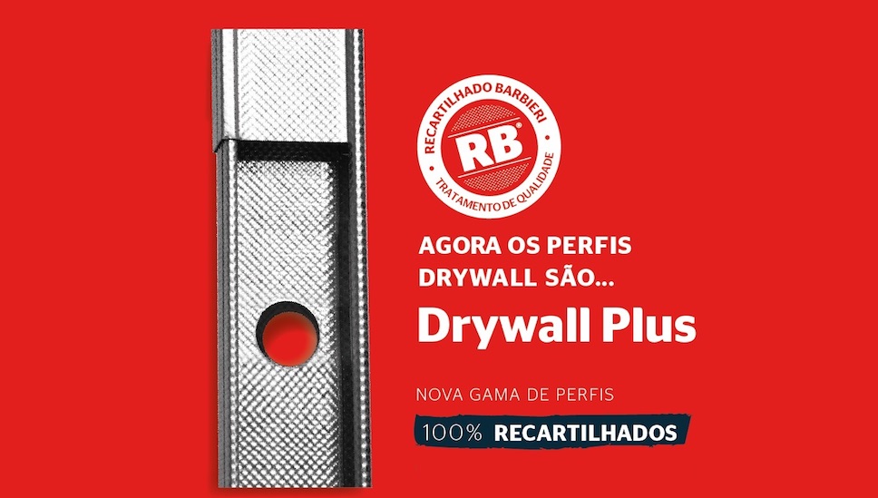 Drywall Plus: perfis de aço para a construção a seco